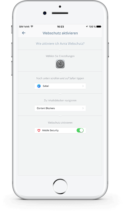 Kostenlose Mobile Security fürs iPhone von Avira
