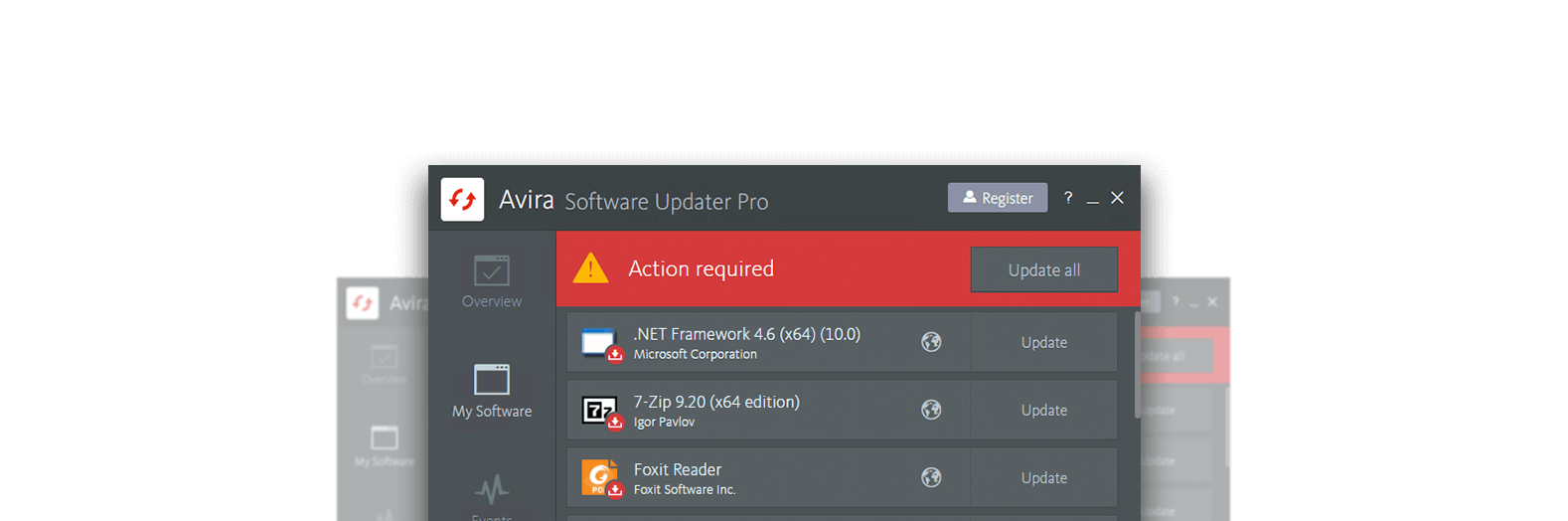 Avira Software Updater Pro | Automatically patch vulnerabilities Avira Software Updater Pro | Automatically patch vulnerabilities
